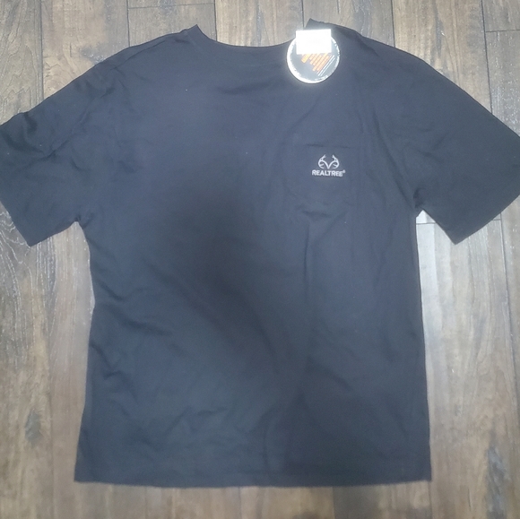 Realtree | Shirts | Nwt Mens Black Realtree Pocket Tee Size Large ...
